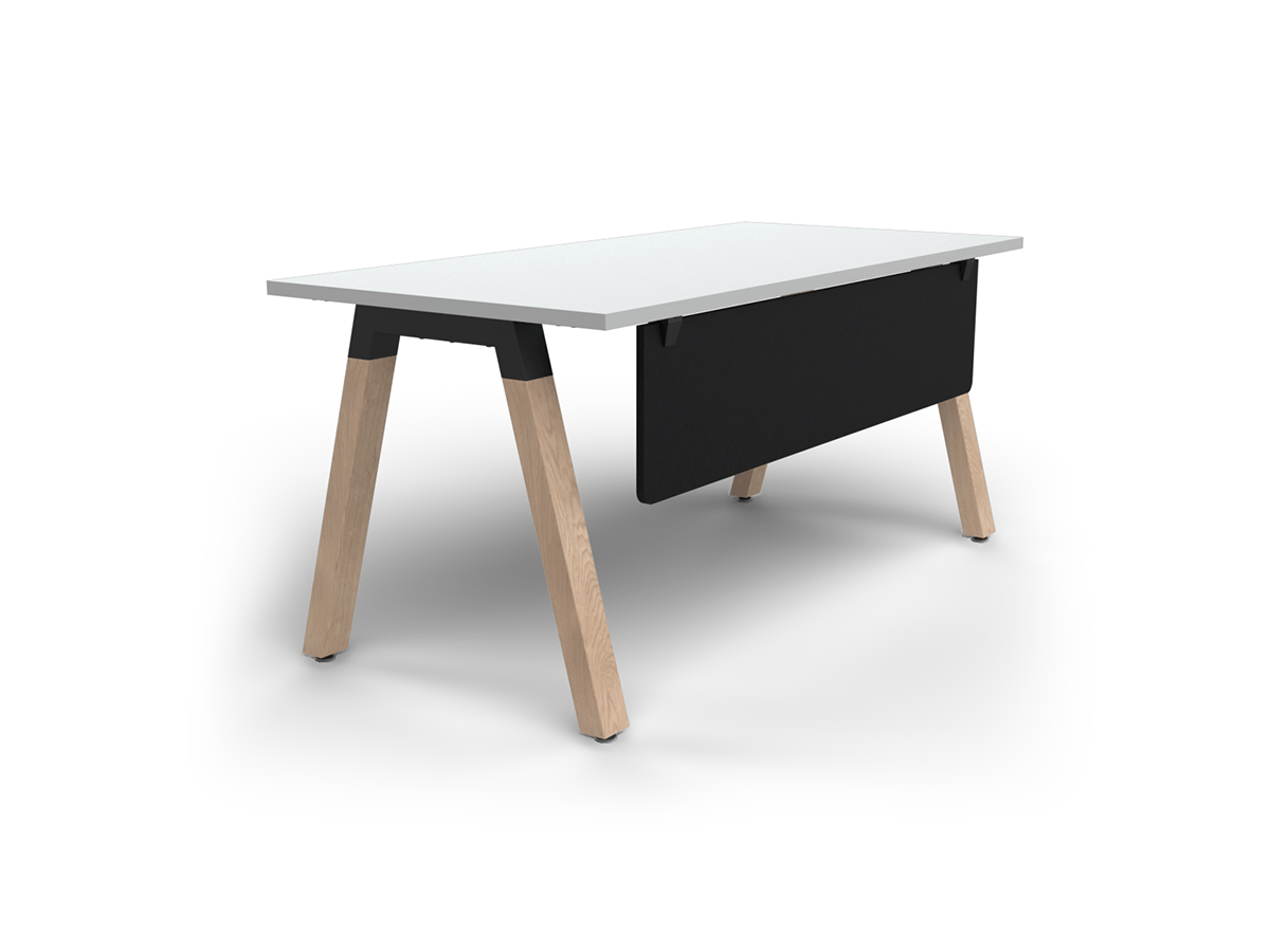 Single-Sided Desk with Modesty | Shop 4Phase Office